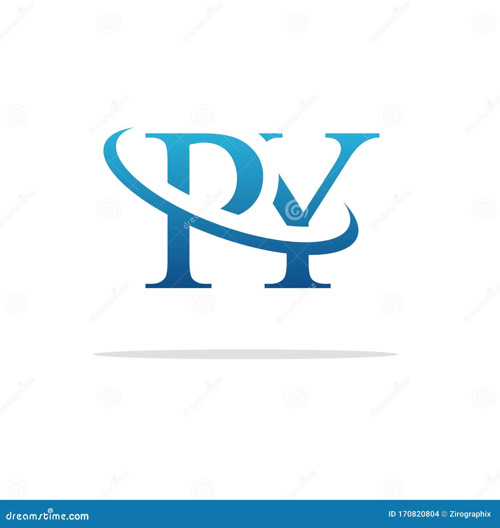 Creative PY Logo Icon Design Stock Vector - Illustration of blue, icon ...
