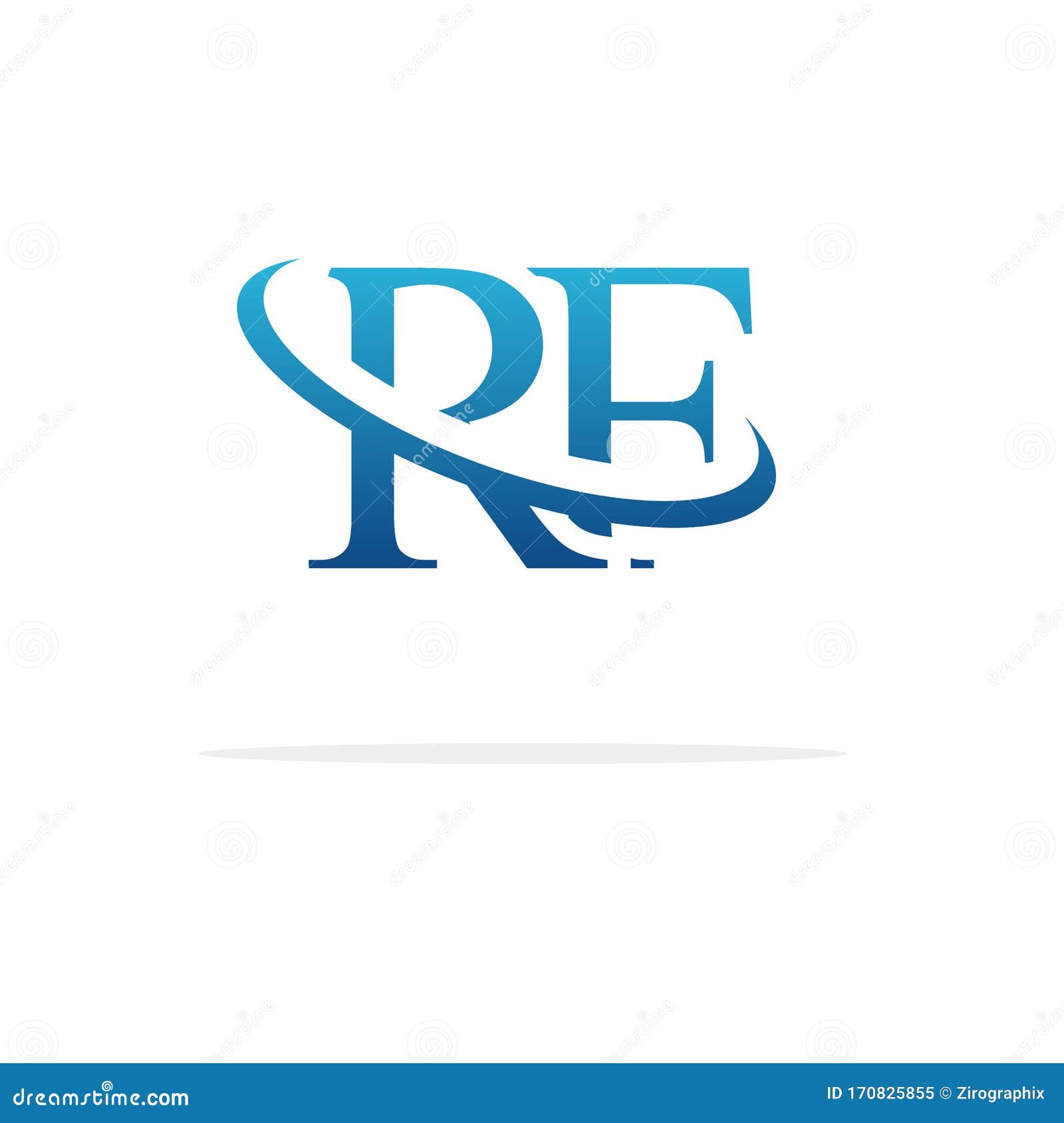 Creative RF Logo Icon Design Stock Vector - Illustration of internet ...