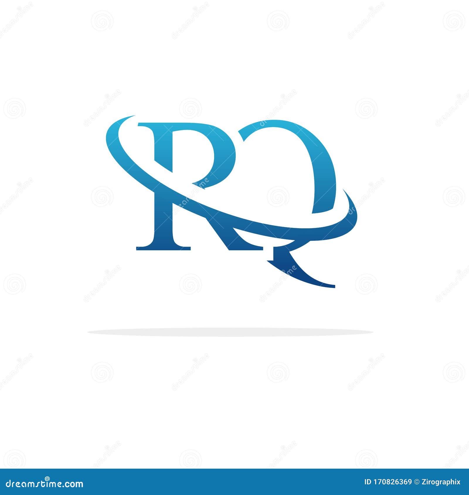 Creative RQ Logo Icon Design Stock Vector - Illustration of symbol ...