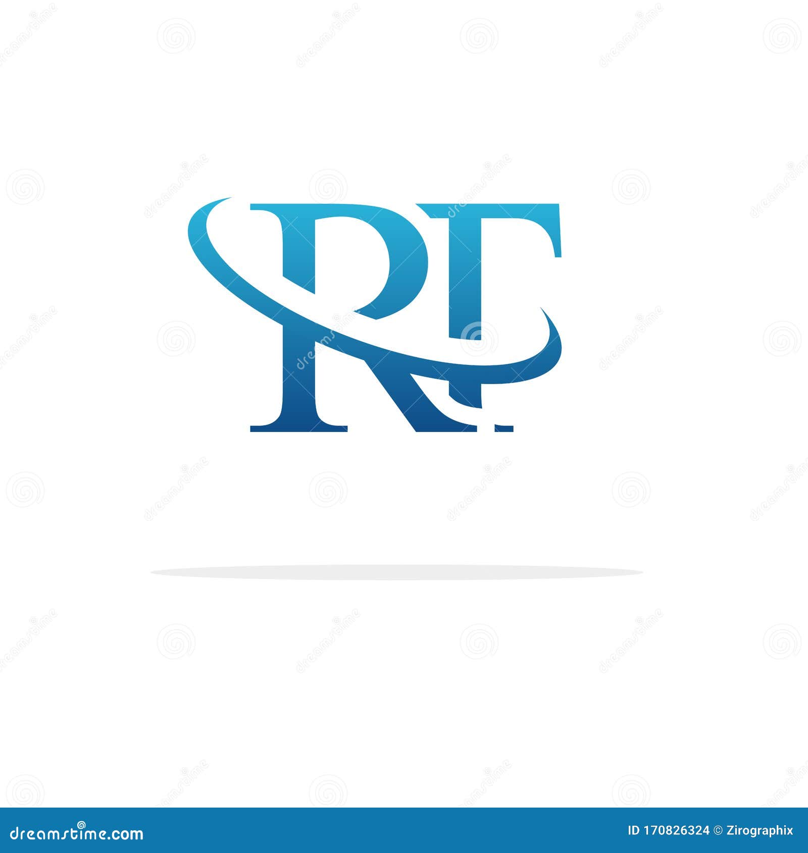 Creative RT Logo Icon Design Stock Vector - Illustration of logo ...
