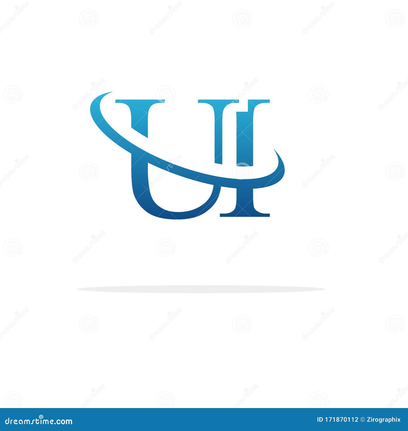 Creative UI Logo Icon Design Stock Vector - Illustration of abstract ...