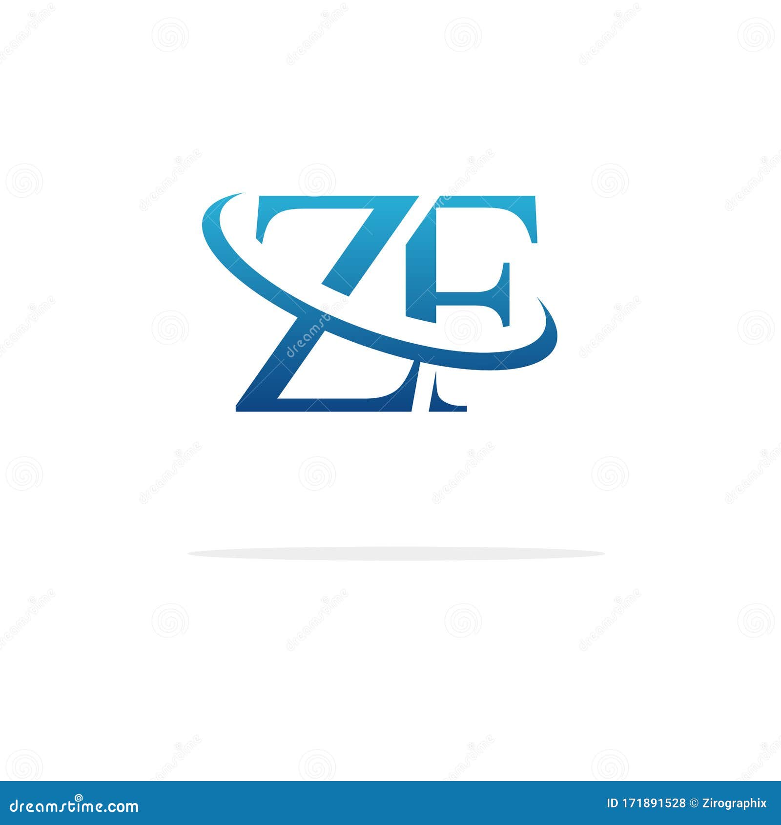 Creative ZF Logo Icon Design Stock Vector - Illustration of alphabet ...