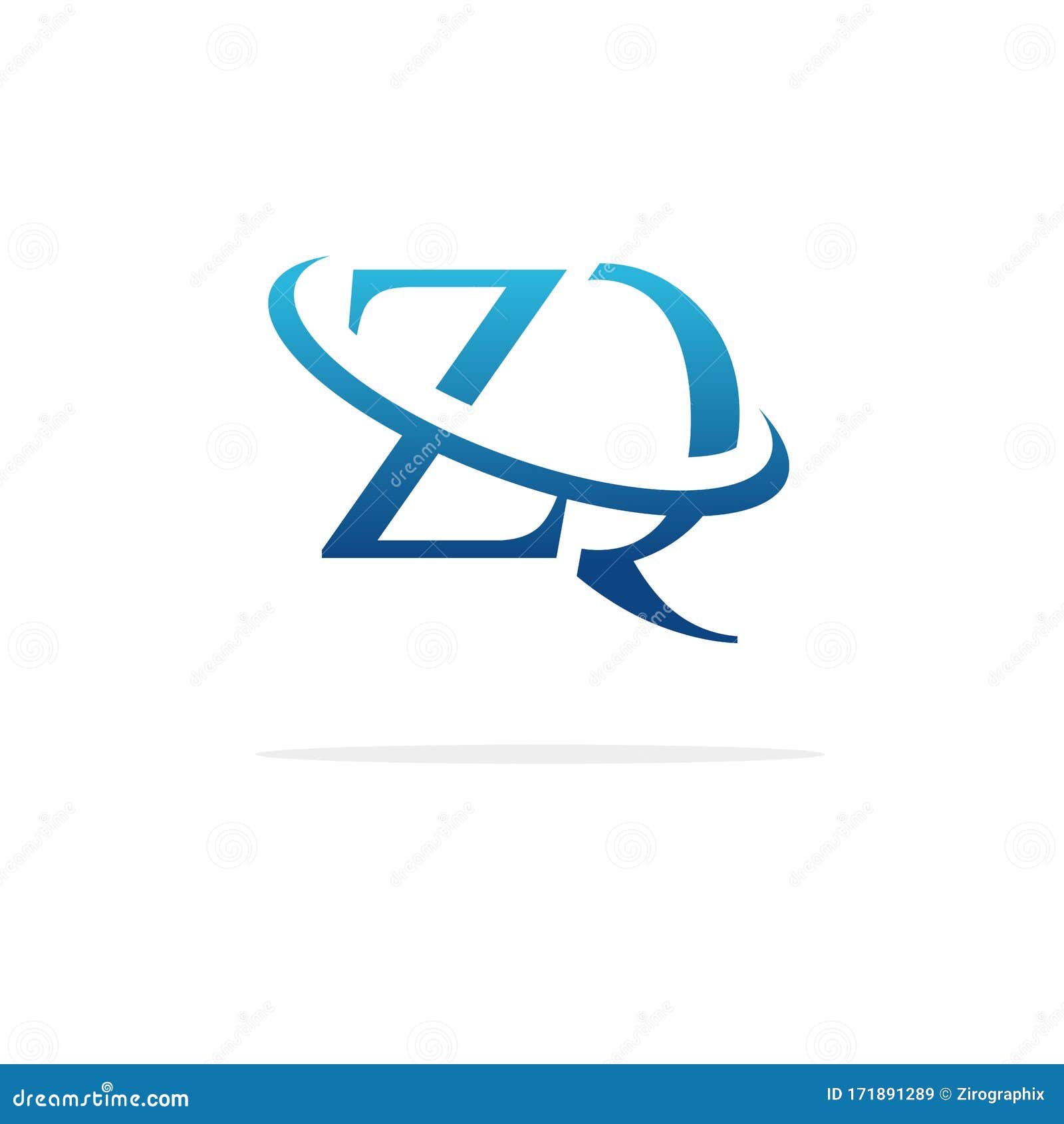 Creative ZQ Logo Icon Design Stock Vector - Illustration of abstract ...