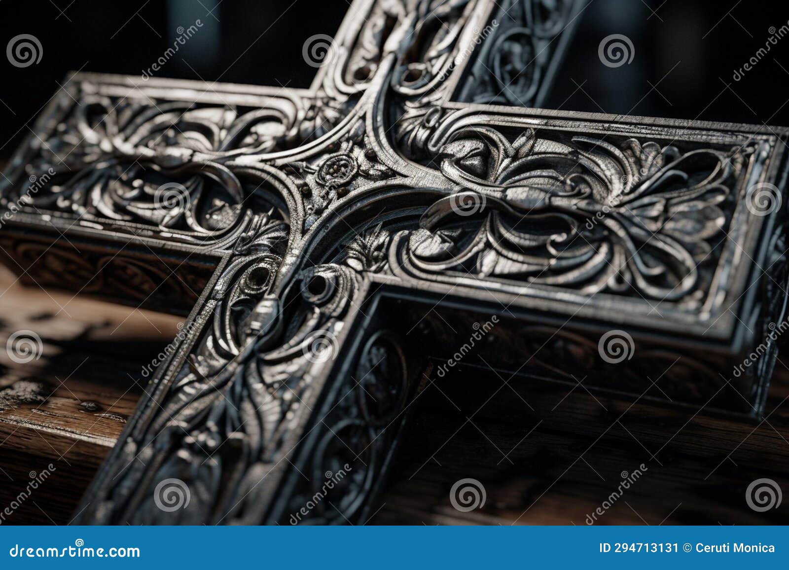 Simplistic cross stock illustration. Illustration of cross - 294713131