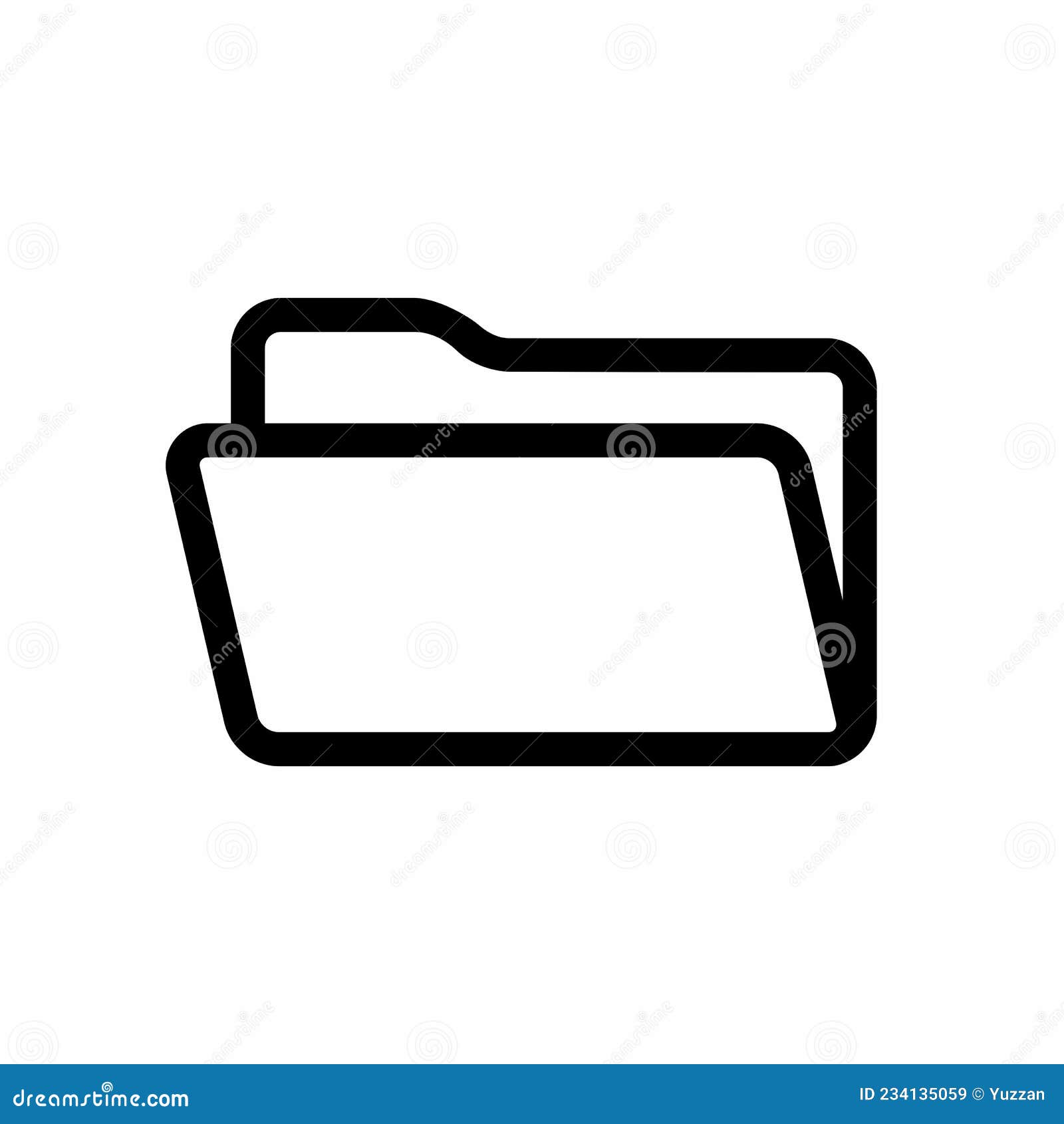 Files Directory Icon Vector Illustration Stock Vector - Illustration of ...
