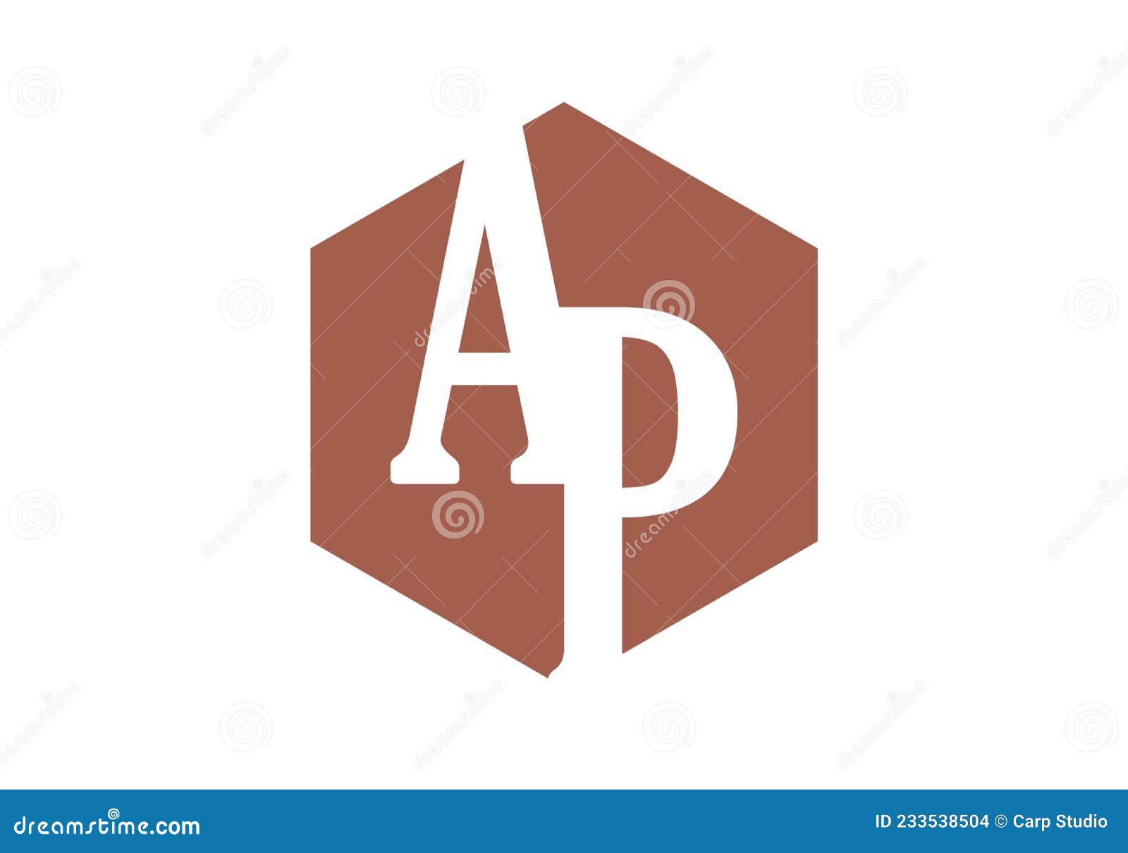 Simple and Clean Graphic of AP Initial Letter Stock Vector ...