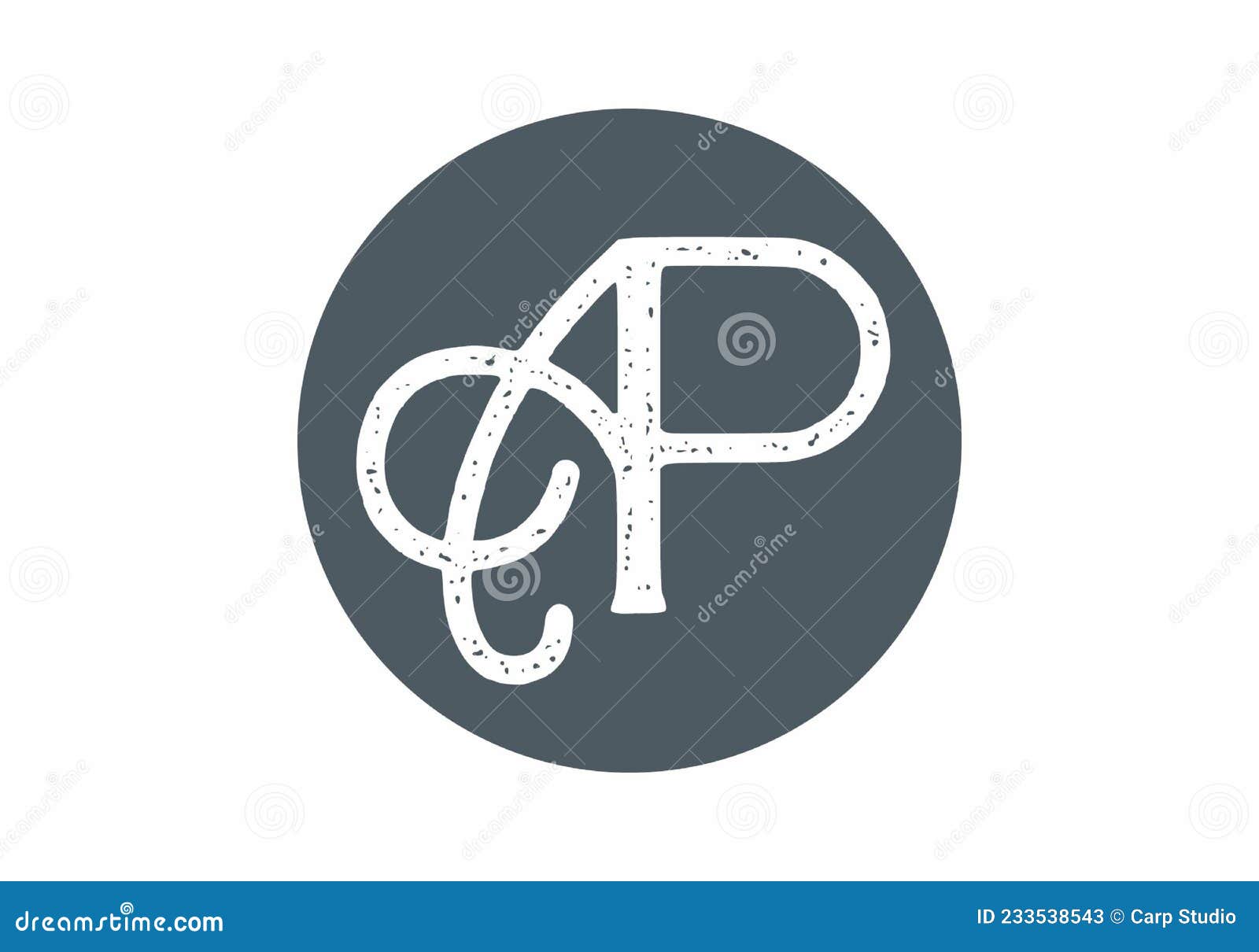 Simple and Clean Graphic of AP Initial Letter Stock Vector ...