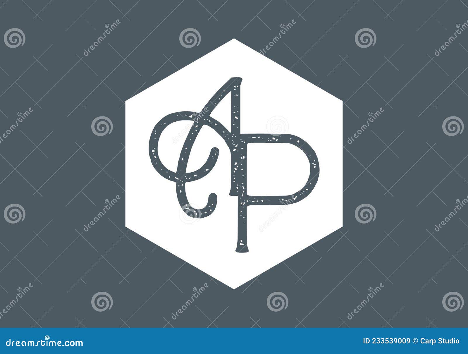 Simple and Clean Graphic of AP Initial Letter Stock Vector ...
