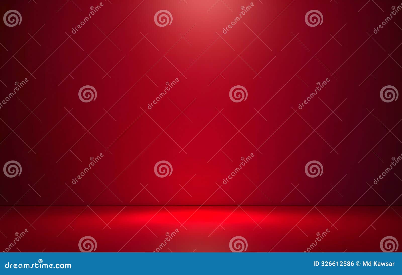 Simple Clean Red Background with Gradient Texture Stock Illustration ...