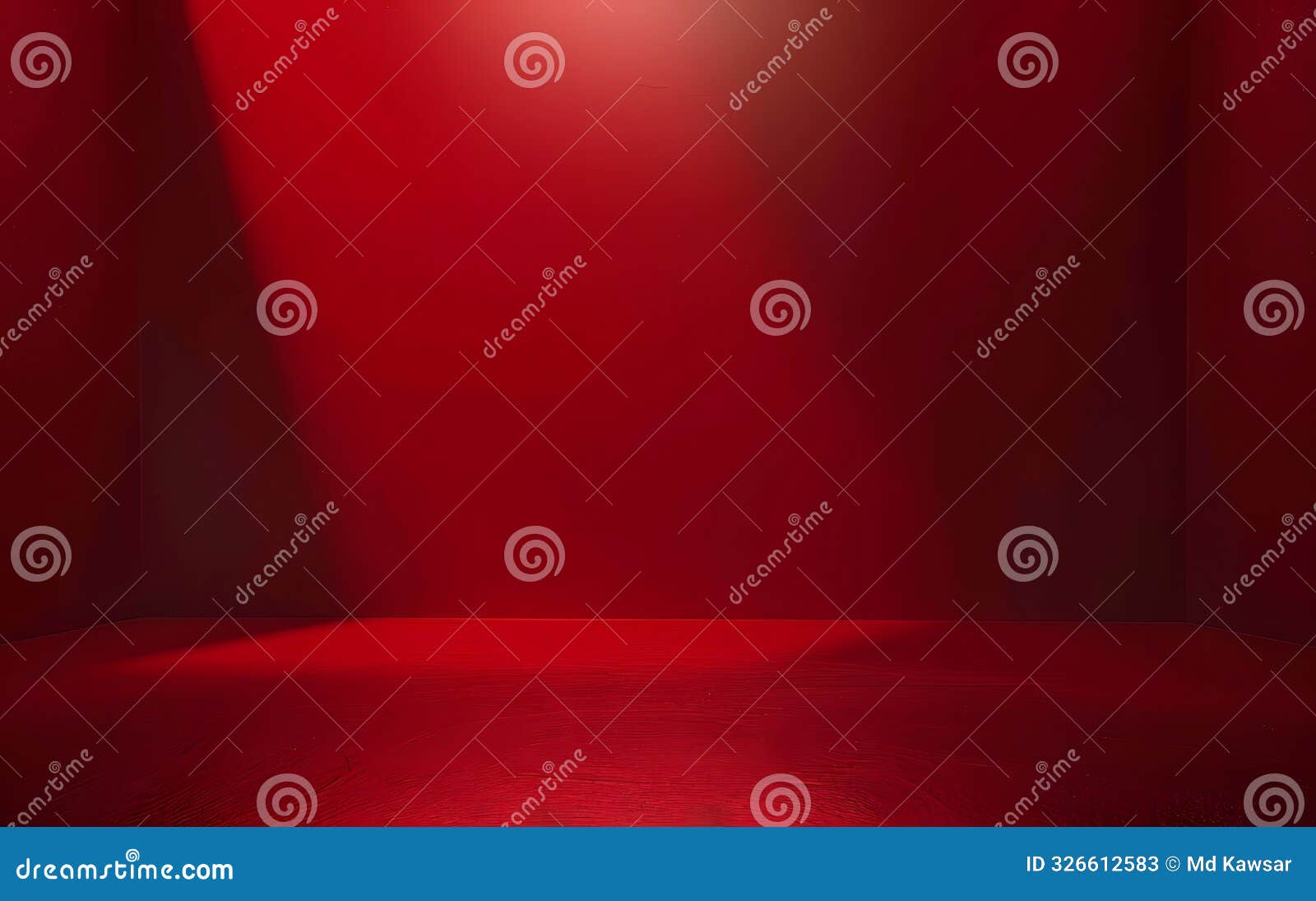 Simple Clean Red Background with Gradient Texture Stock Illustration ...