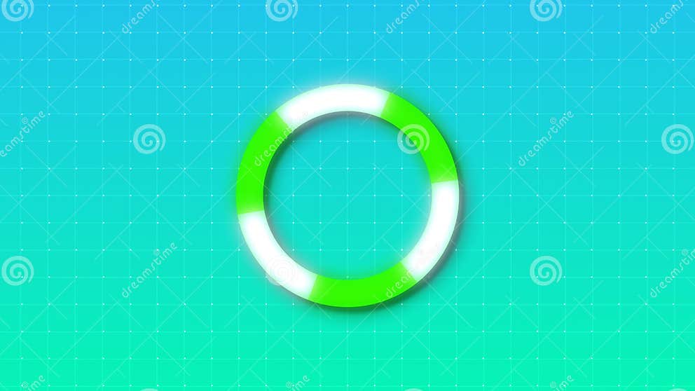 SIMPLE and CLEAN LOADING DIGITAL DOTS GRID MOVING in BG. Stock ...