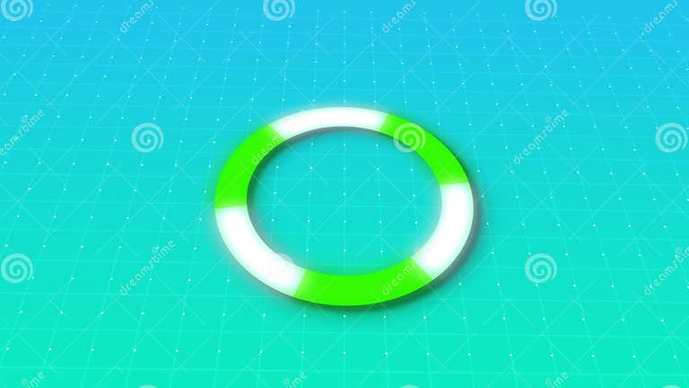 SIMPLE and CLEAN LOADING DIGITAL DOTS GRID MOVING in BG. Stock ...