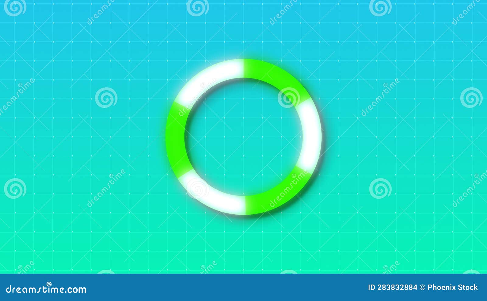 SIMPLE and CLEAN LOADING DIGITAL DOTS GRID MOVING in BG. Stock ...