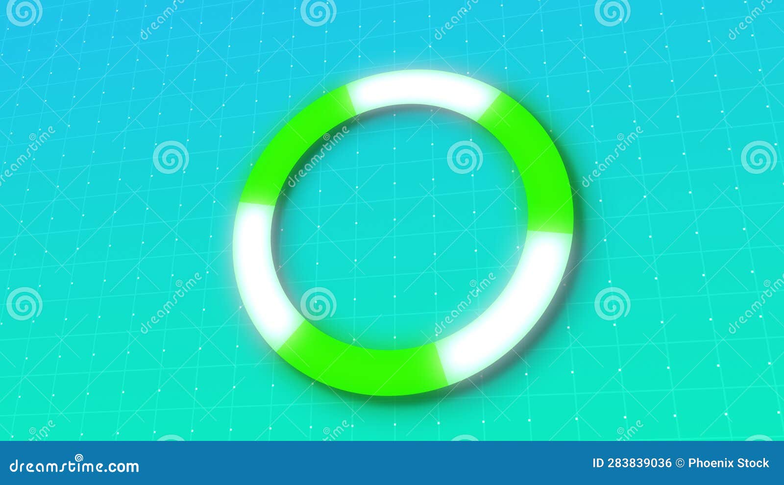 SIMPLE and CLEAN LOADING DIGITAL DOTS GRID MOVING in BG. Stock ...