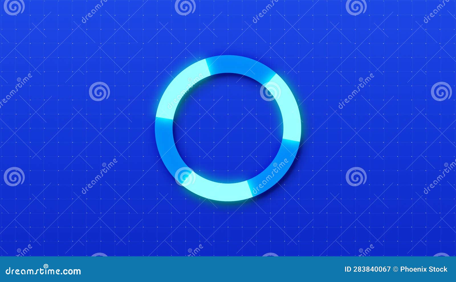 SIMPLE and CLEAN LOADING DIGITAL DOTS GRID MOVING in BG. Stock ...
