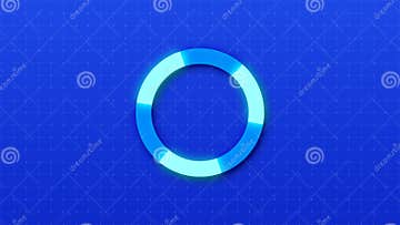 SIMPLE and CLEAN LOADING DIGITAL DOTS GRID MOVING in BG. Stock ...