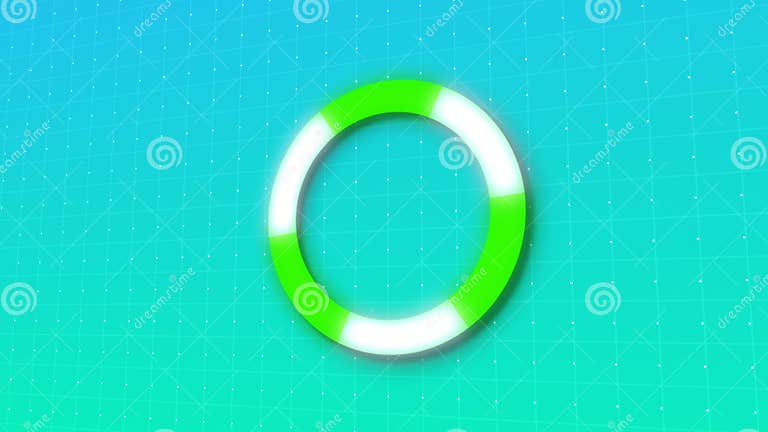 SIMPLE and CLEAN LOADING DIGITAL DOTS GRID MOVING in BG. Stock ...