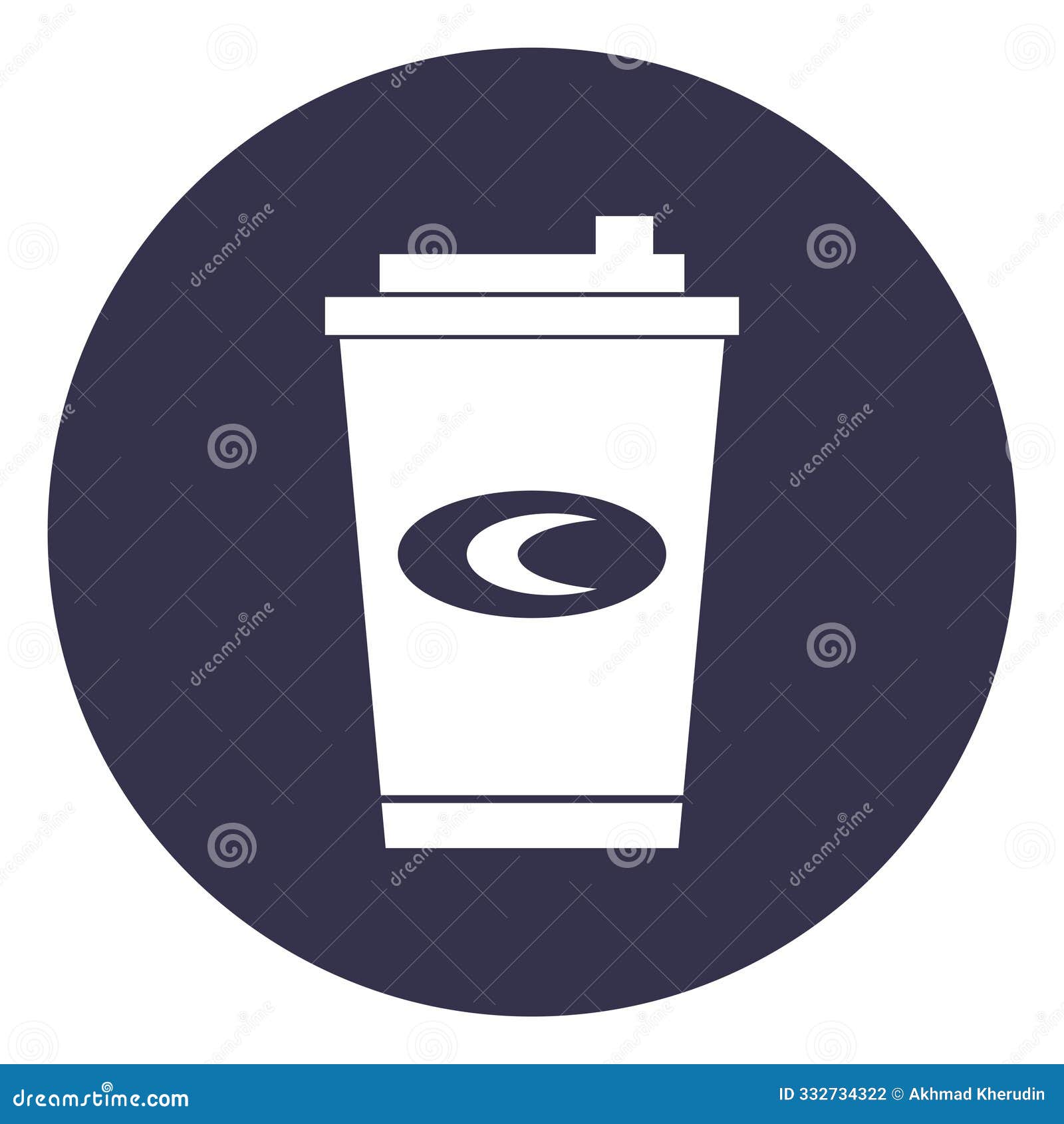 Simple Coffee Cup Logo Design Stock Vector - Illustration of business ...
