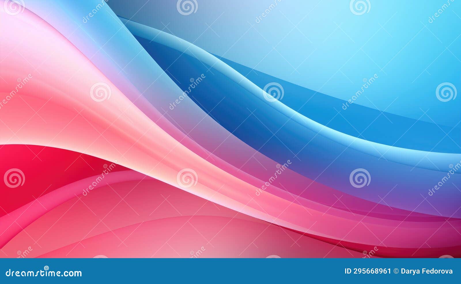 Simple Color Abstract Background with Wave. Stock Illustration ...