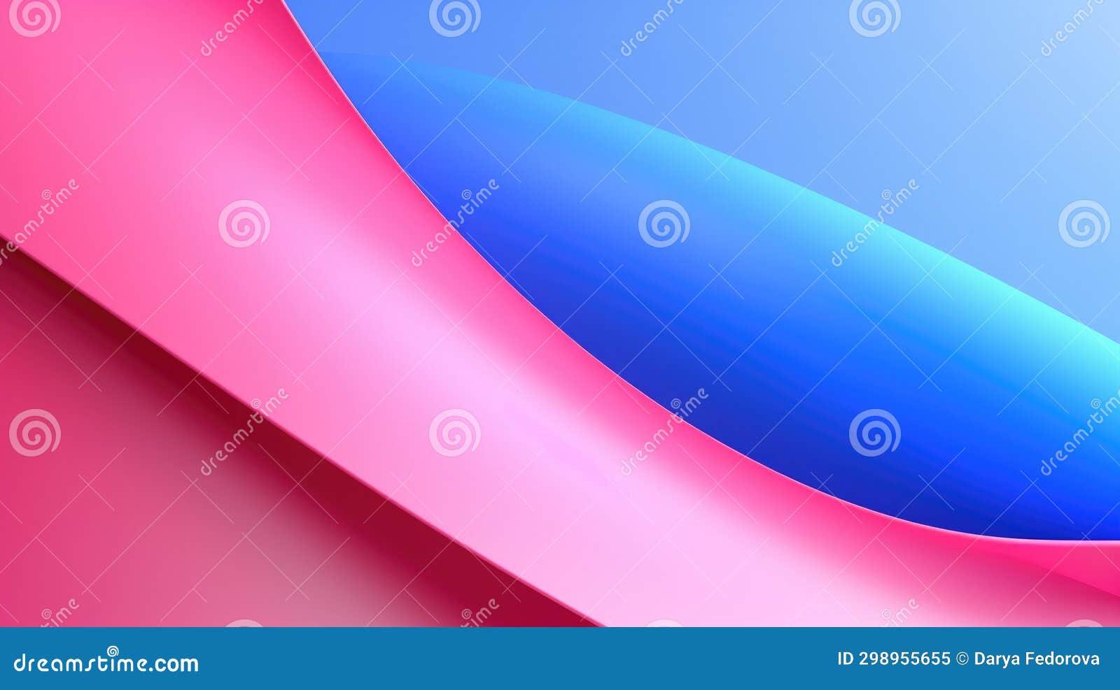 Simple Color Abstract Background with Wave. Stock Illustration ...