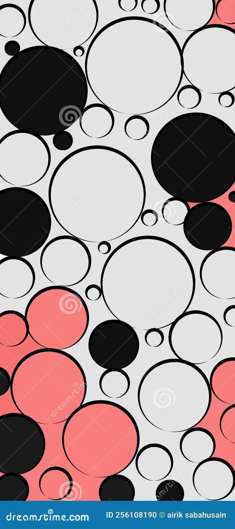 Simple Colored Bubble Pattern Image Stock Photo - Image of colored ...