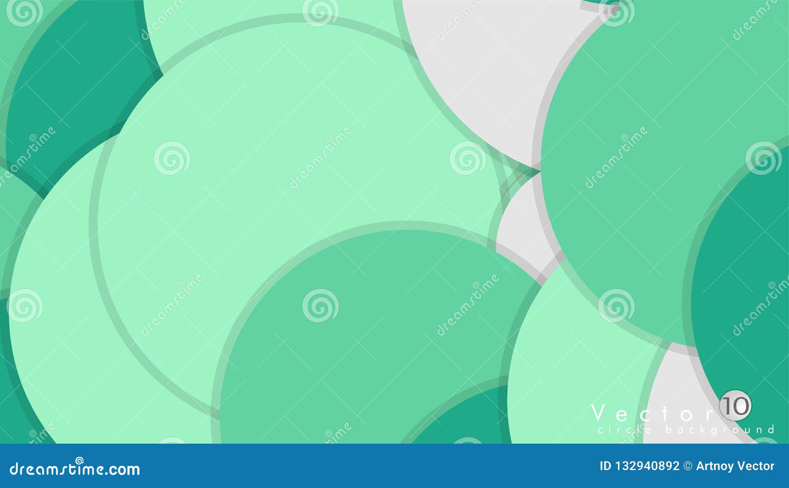 Simple and Colorful Circles Background , Design Vector Stock Vector ...