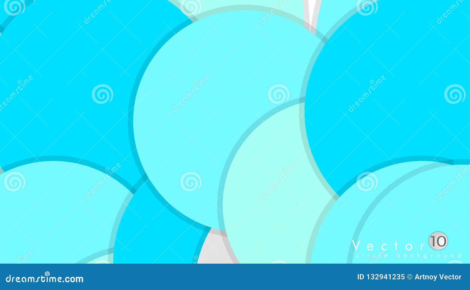 Simple and Colorful Circles Background , Design Vector - Stock Vector ...