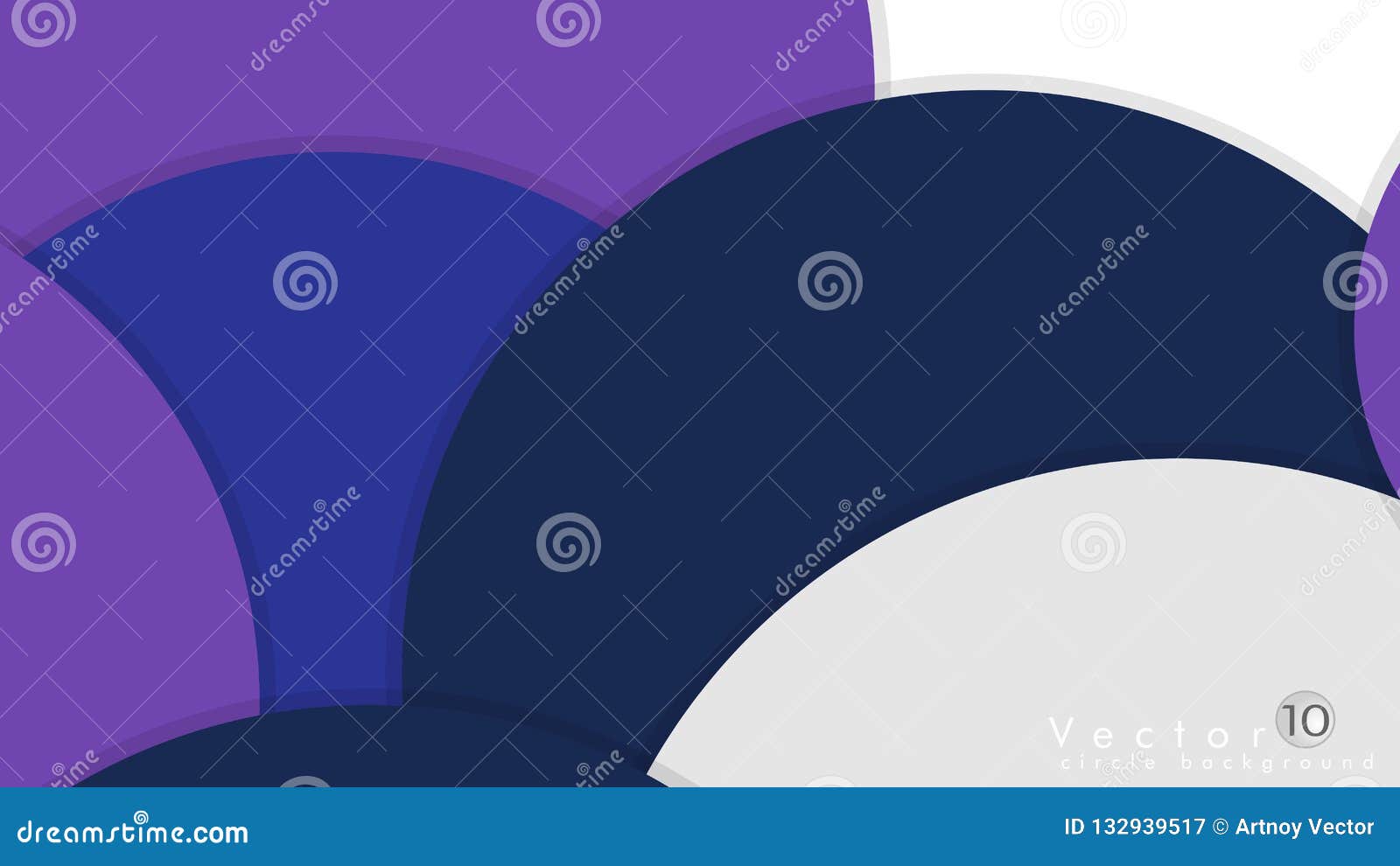 Simple and Colorful Circles Background , Design Vector Stock Vector ...