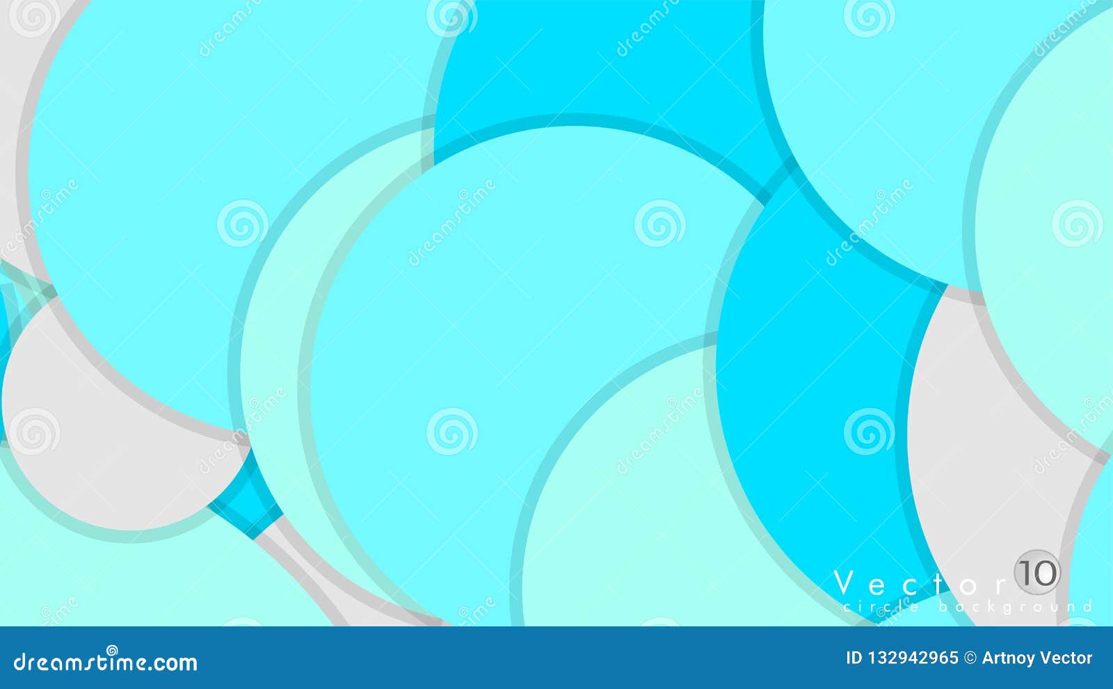 Simple and Colorful Circles Background , Design Vector Stock Vector ...