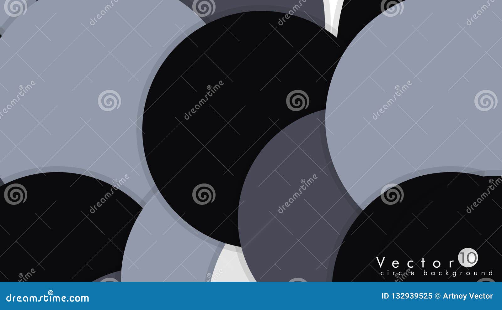 Simple and Colorful Circles Background , Design Vector Stock Vector ...