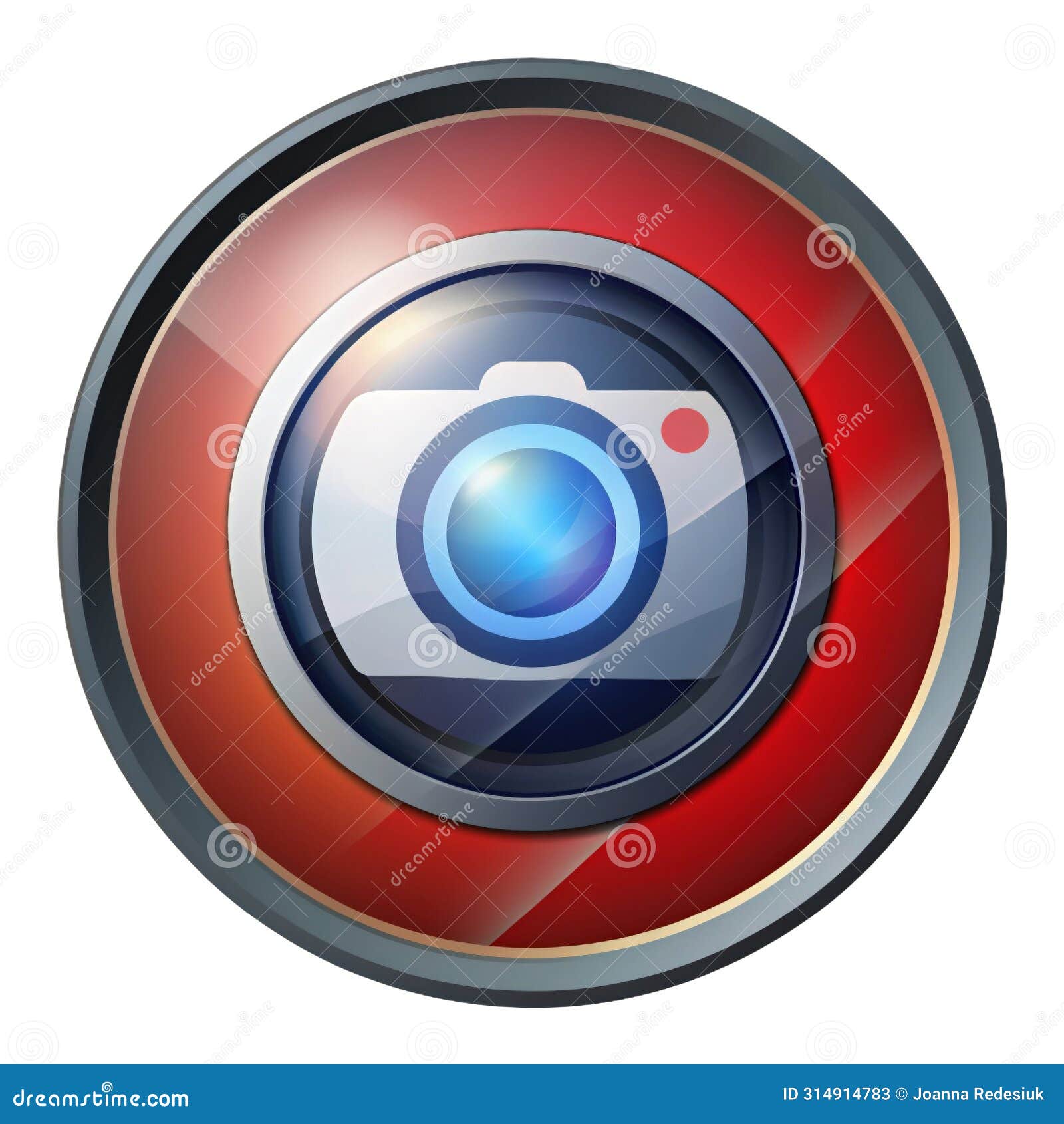 Simple Colorful Lens Camera Slr Logo Stock Image - Image of shoot ...