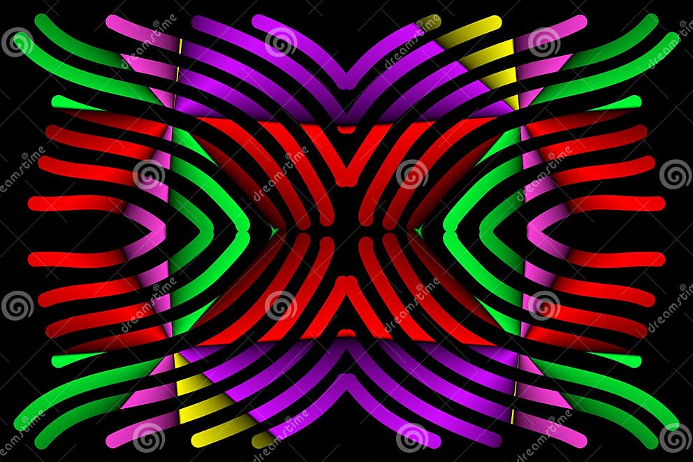 Simple Colourful Line Art Pattern for Background Wallpaper Presentation ...