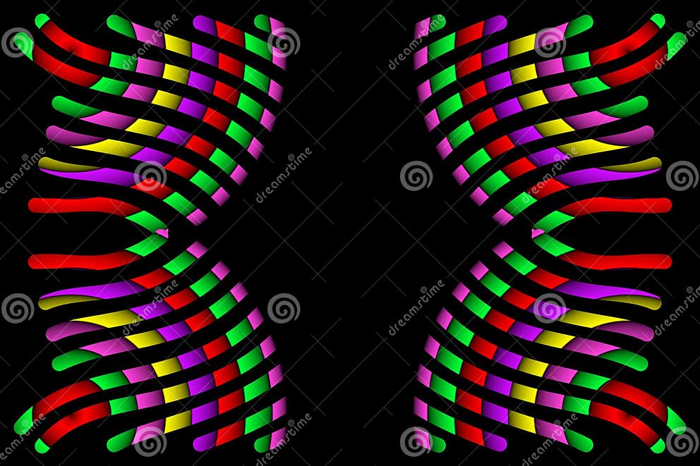 Simple Colourful Line Art Pattern for Background Wallpaper Presentation ...