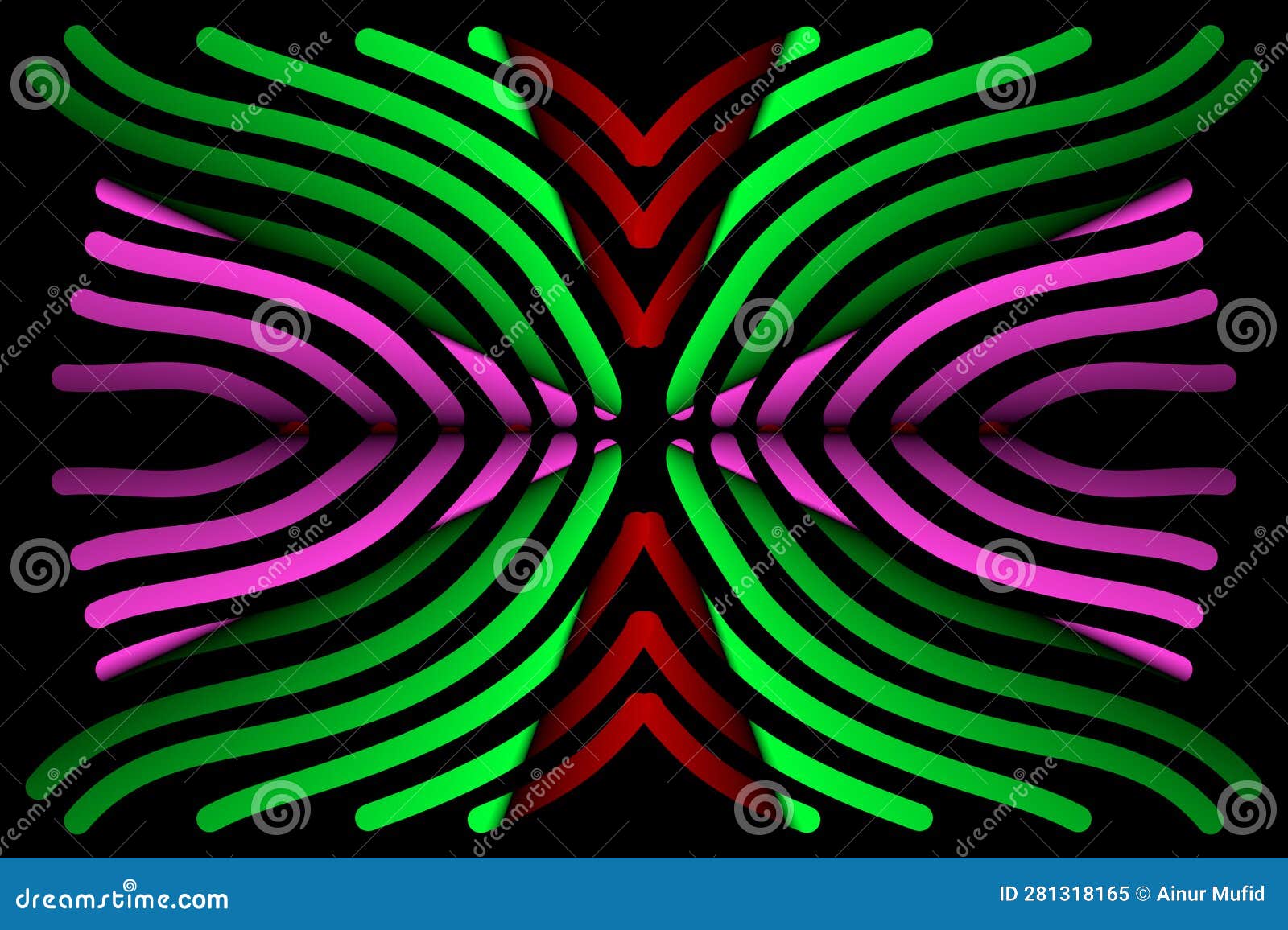Simple Colourful Line Art Pattern for Background Wallpaper Presentation ...