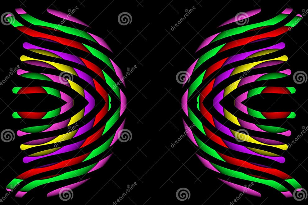 Simple Colourful Line Art Pattern for Background Wallpaper Presentation ...