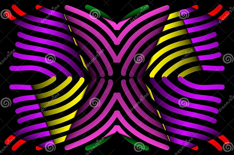 Simple Colourful Line Art Pattern for Background Wallpaper Presentation ...