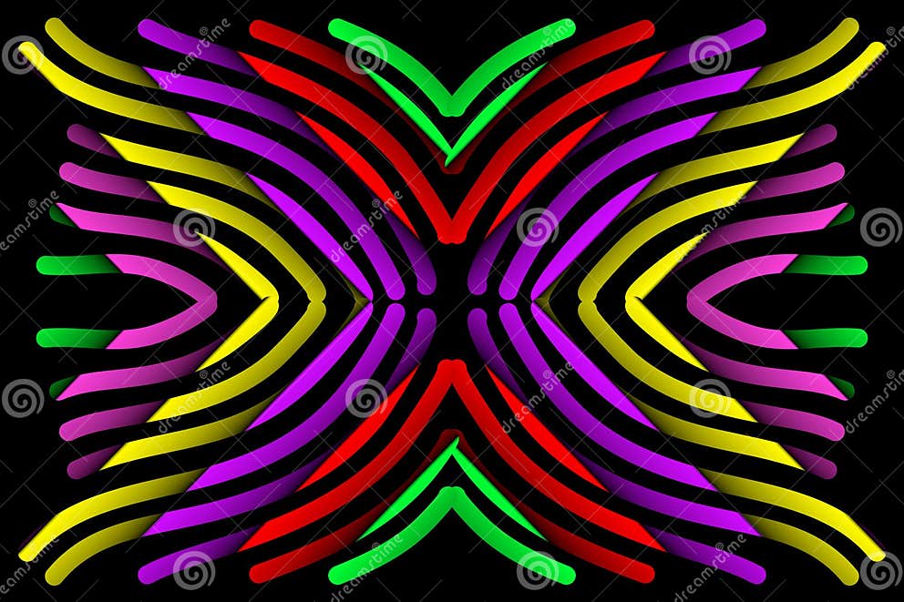 Simple Colourful Line Art Pattern for Background Wallpaper Presentation ...
