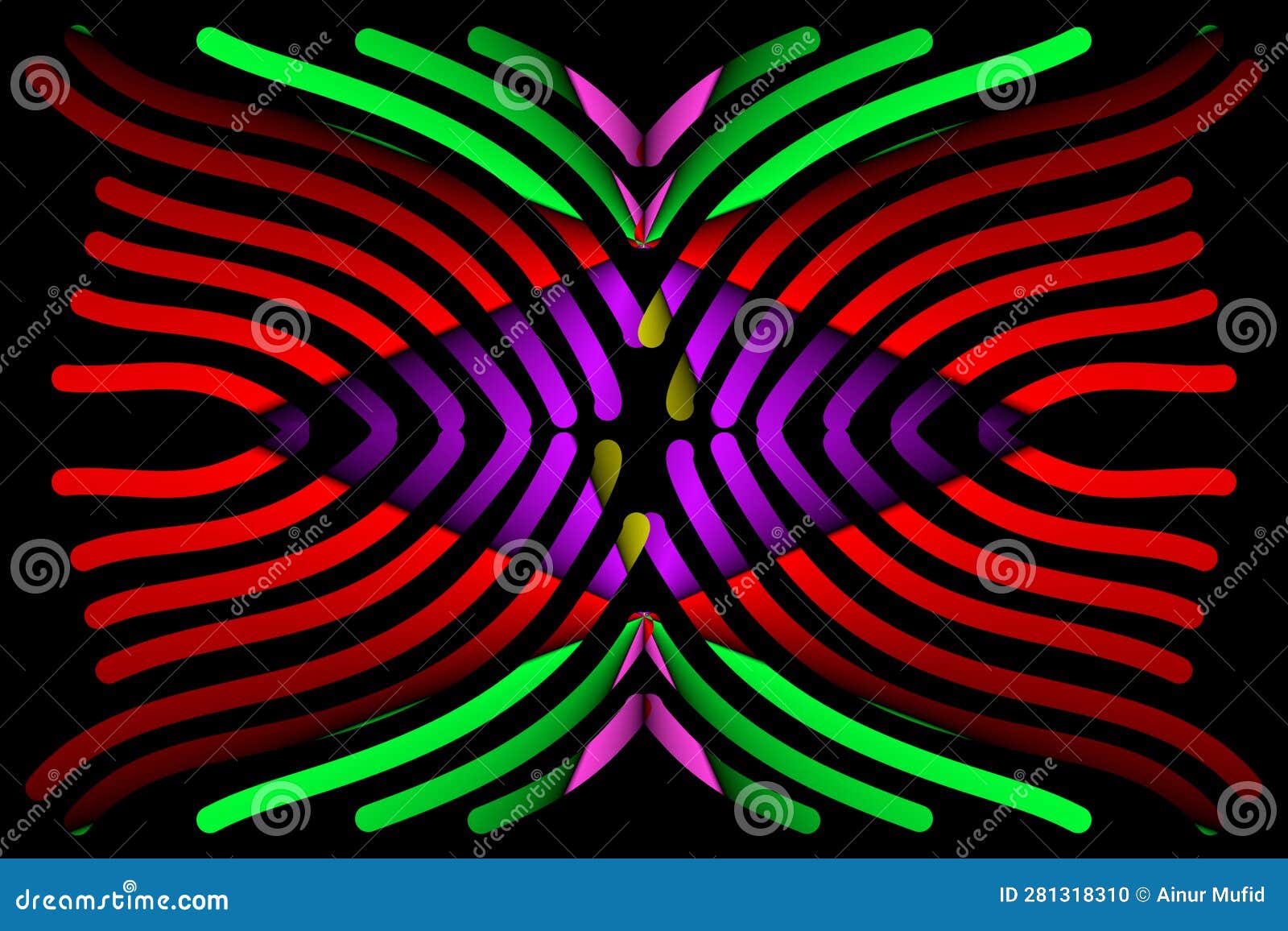 Simple Colourful Line Art Pattern for Background Wallpaper Presentation ...