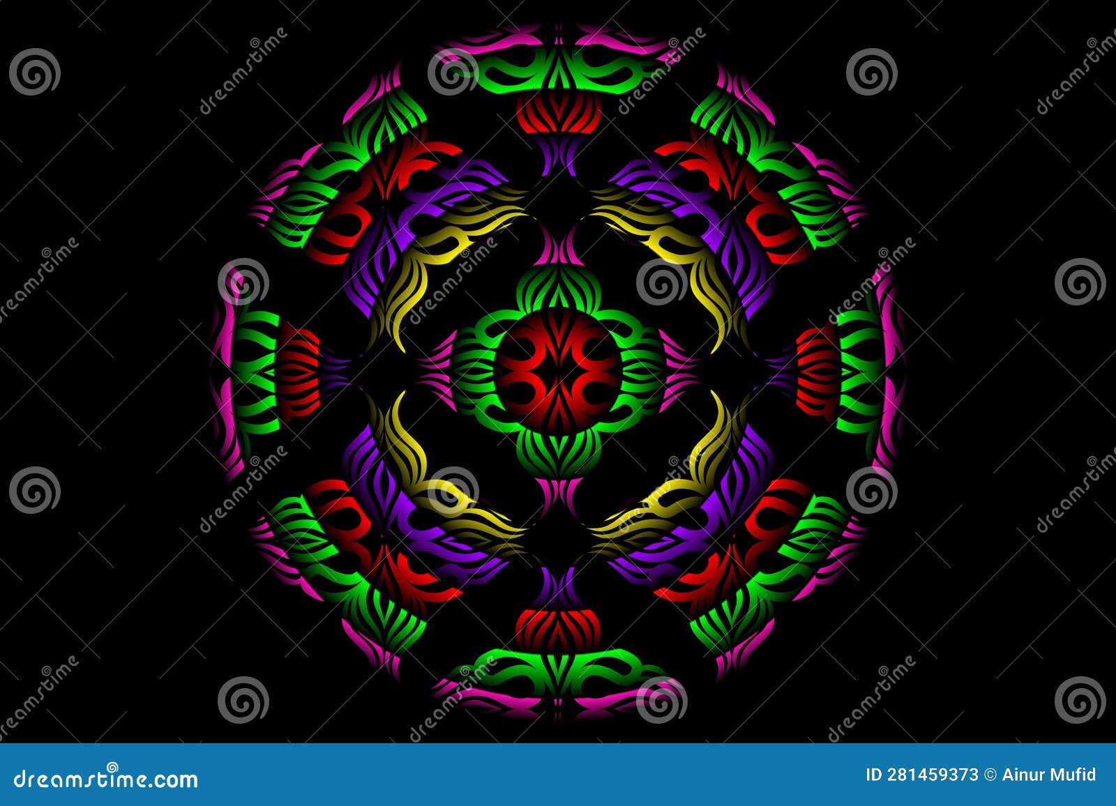 Simple Colourful Line Art Pattern for Background Wallpaper Presentation ...