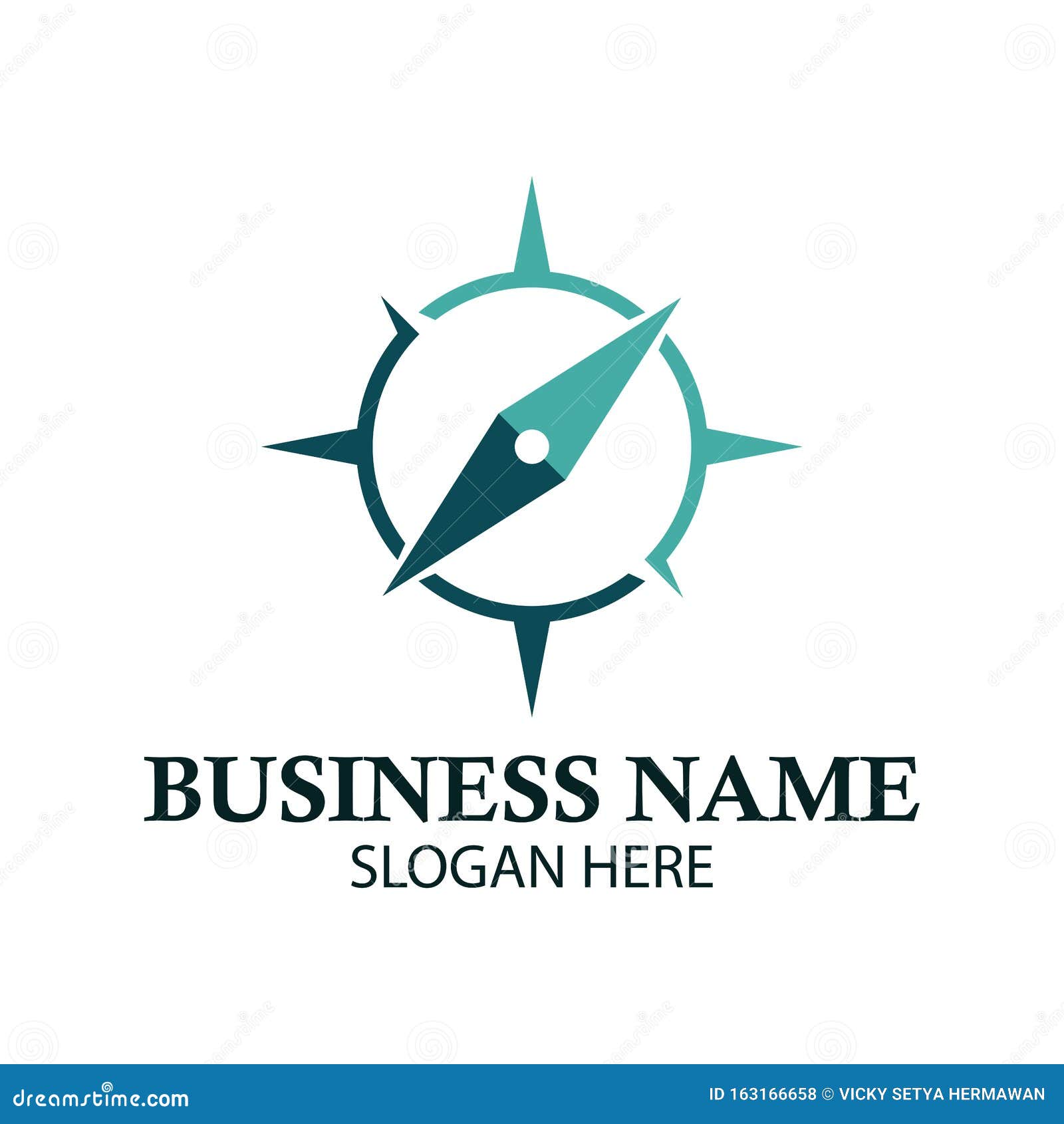 Simple Compass Vector Logo Design Illustration Inspiration Template ...