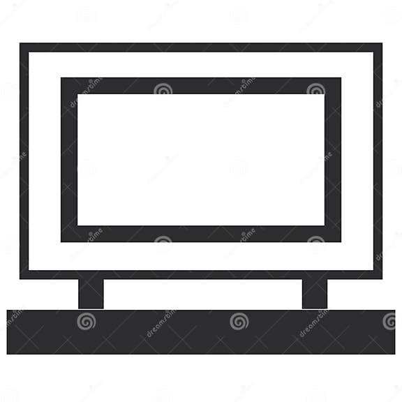 Simple computer icon stock illustration. Illustration of symbol - 73736339