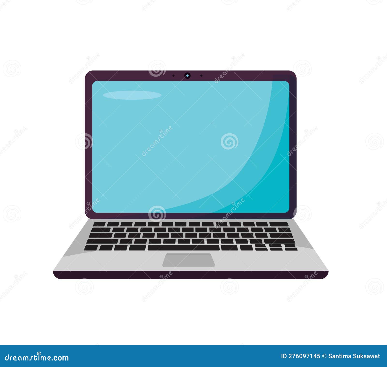 Simple Computer PC Personal Computer Icon Or Logo Vector Illustration ...