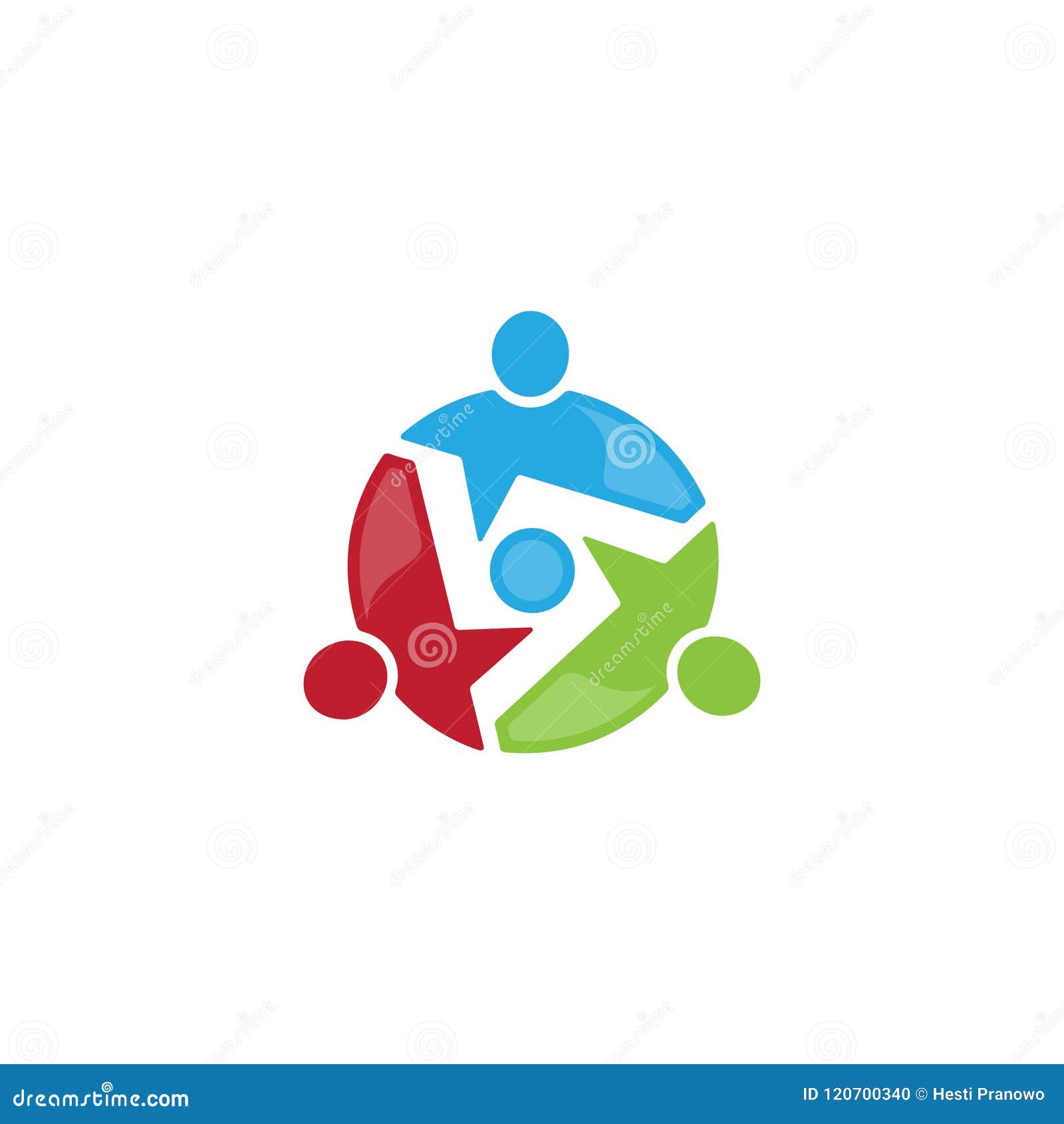 Simple Concept Design for Colorful Vector Community People. Stock ...