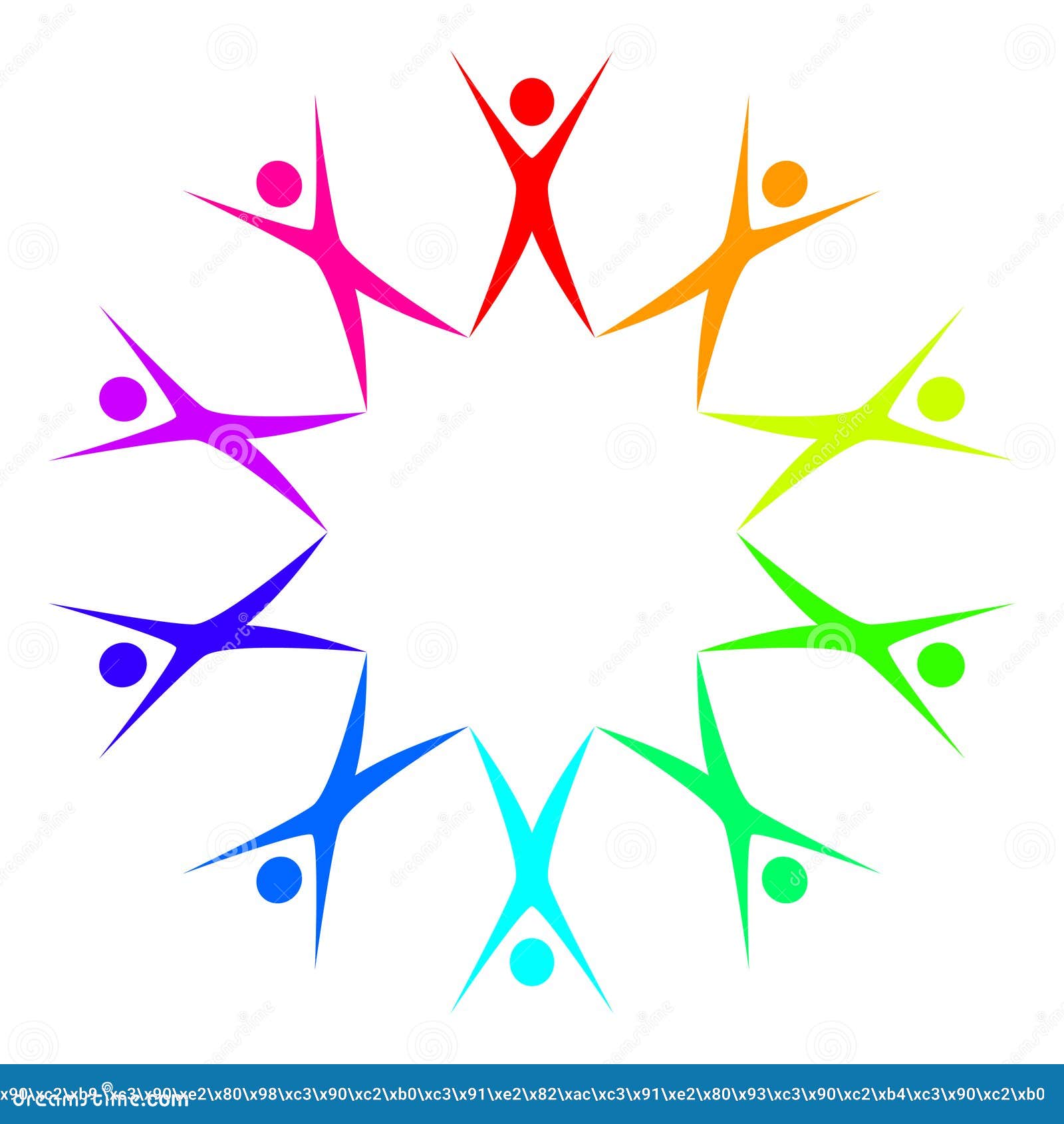 A Simple Concept of Human Success Stock Vector - Illustration of circle ...