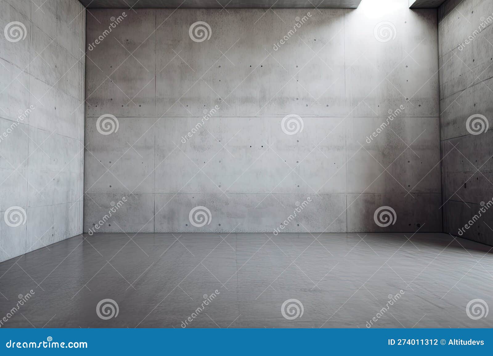 Simple Concrete Wall with Subtle Texture and Smooth Finish Stock ...