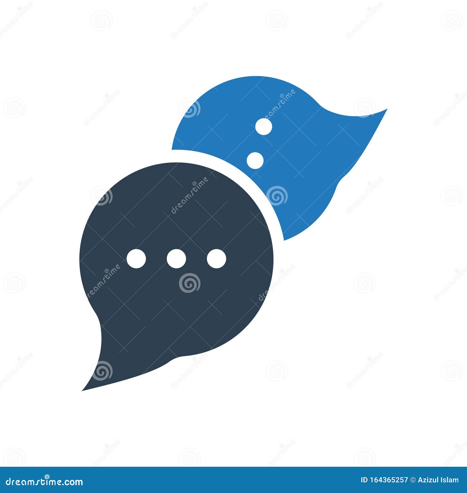 Simple Consultation Icon. Speech, Bubbles. Stock Vector - Illustration ...