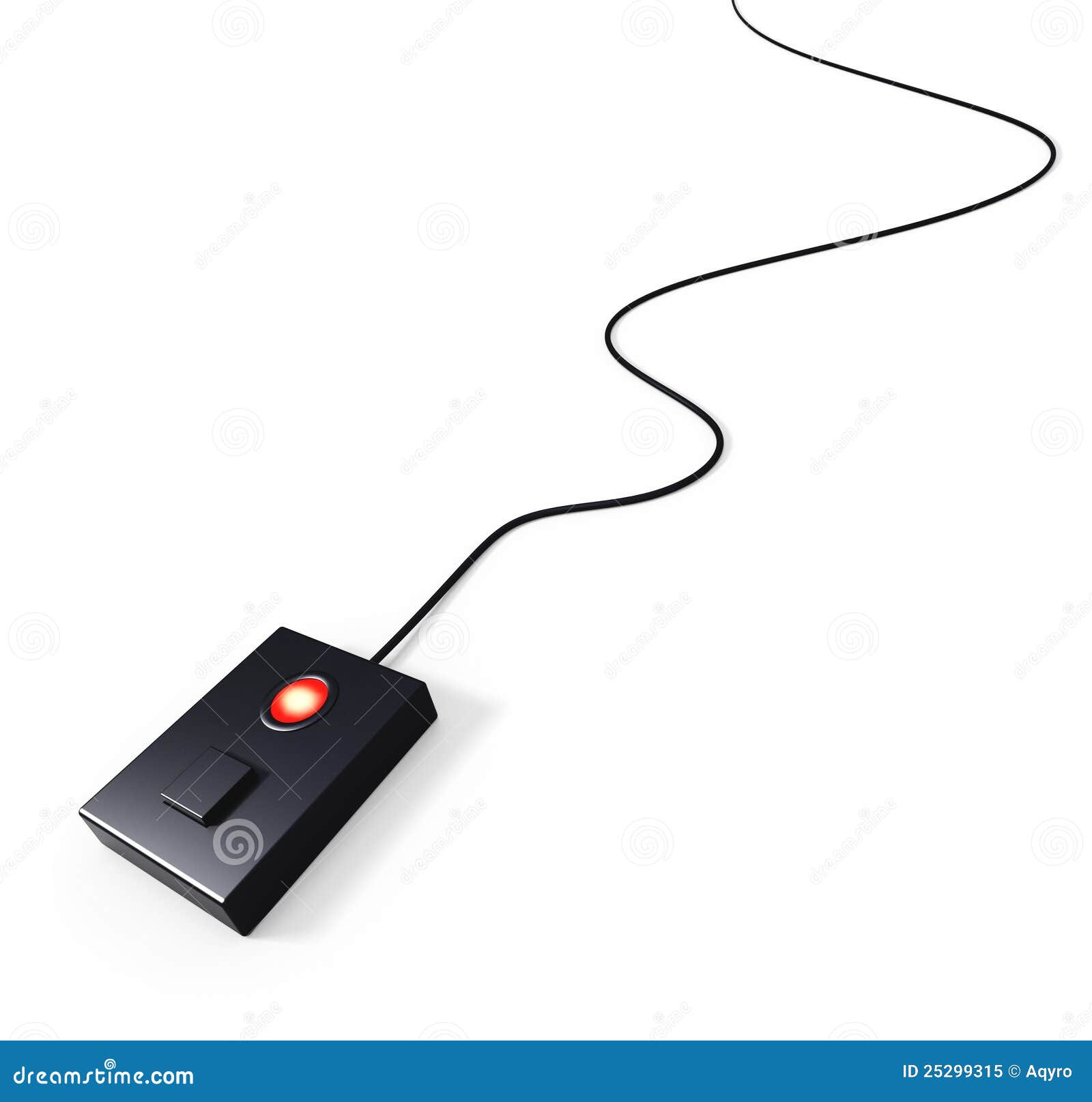 Simple Control Panel 3d Model Stock Illustration - Illustration of ...