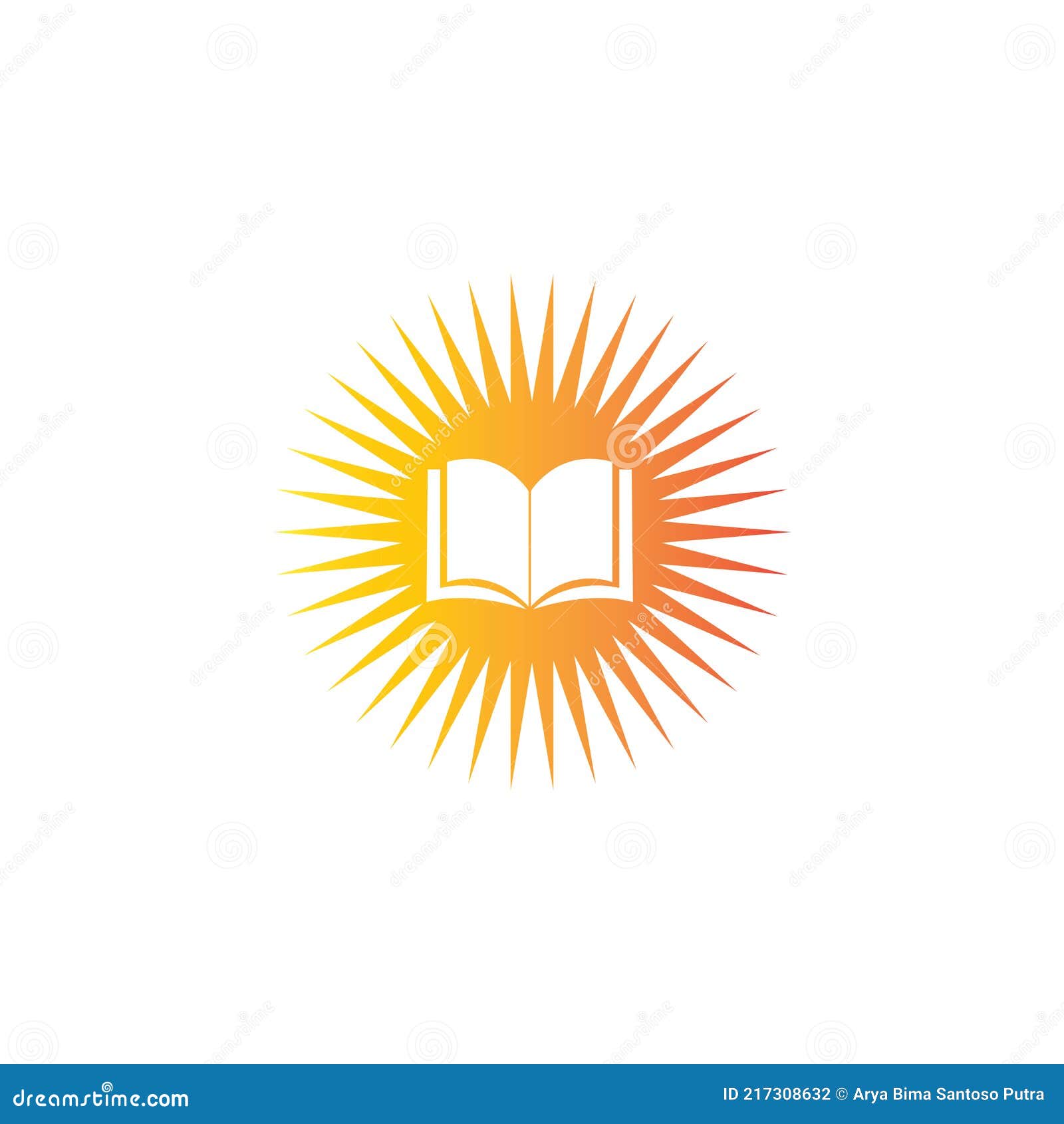 Simple cool book icon logo stock illustration. Illustration of line ...