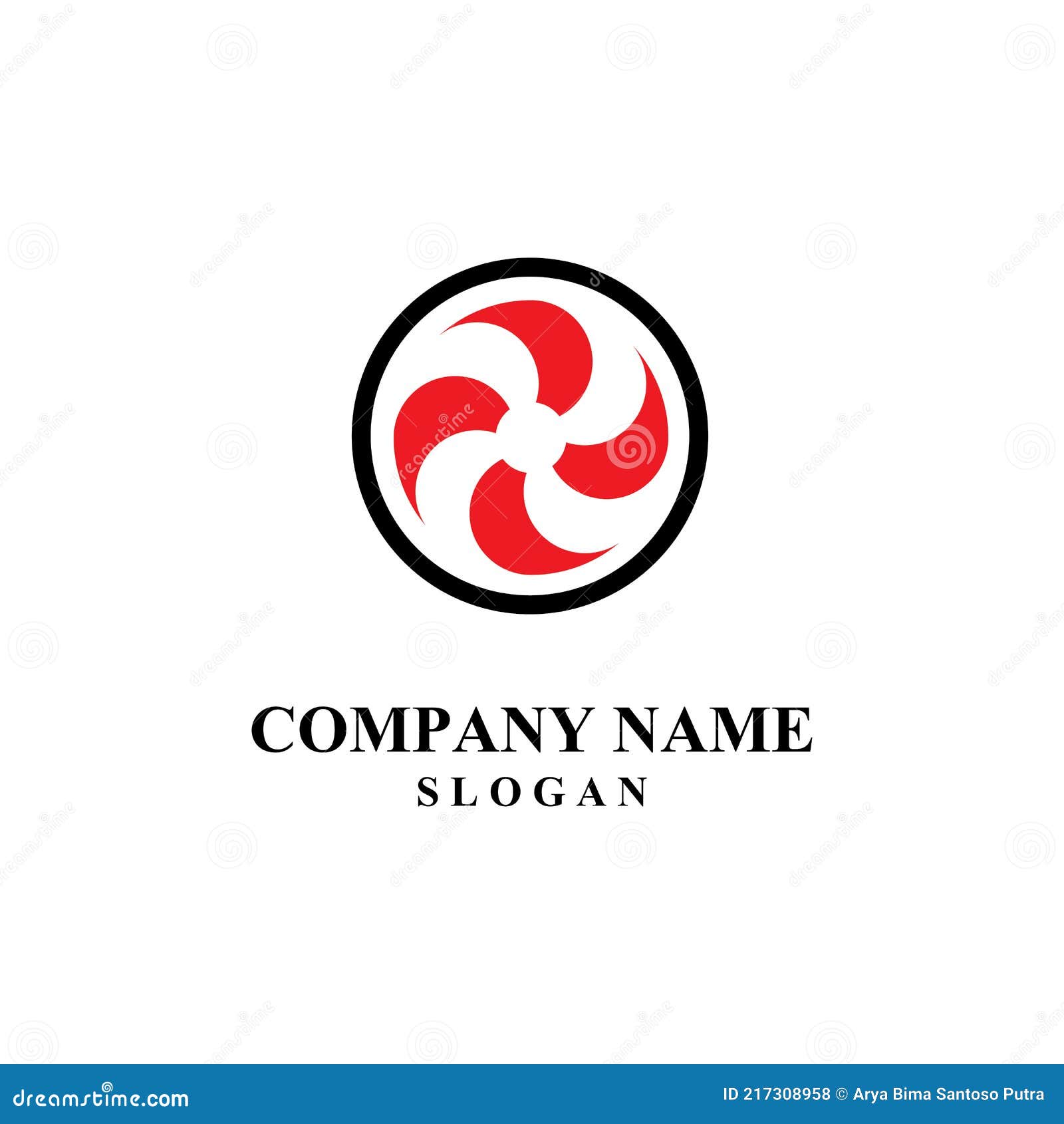 Simple Cool Circle Icon Logo Stock Illustration - Illustration of ...