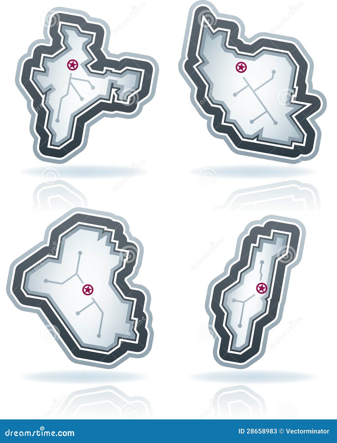 Iraq Map. State And District Map Of Iraq. Political Map Of Iraq With ...